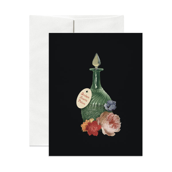 Broken Hearts Potion Greeting Card – Open Sea