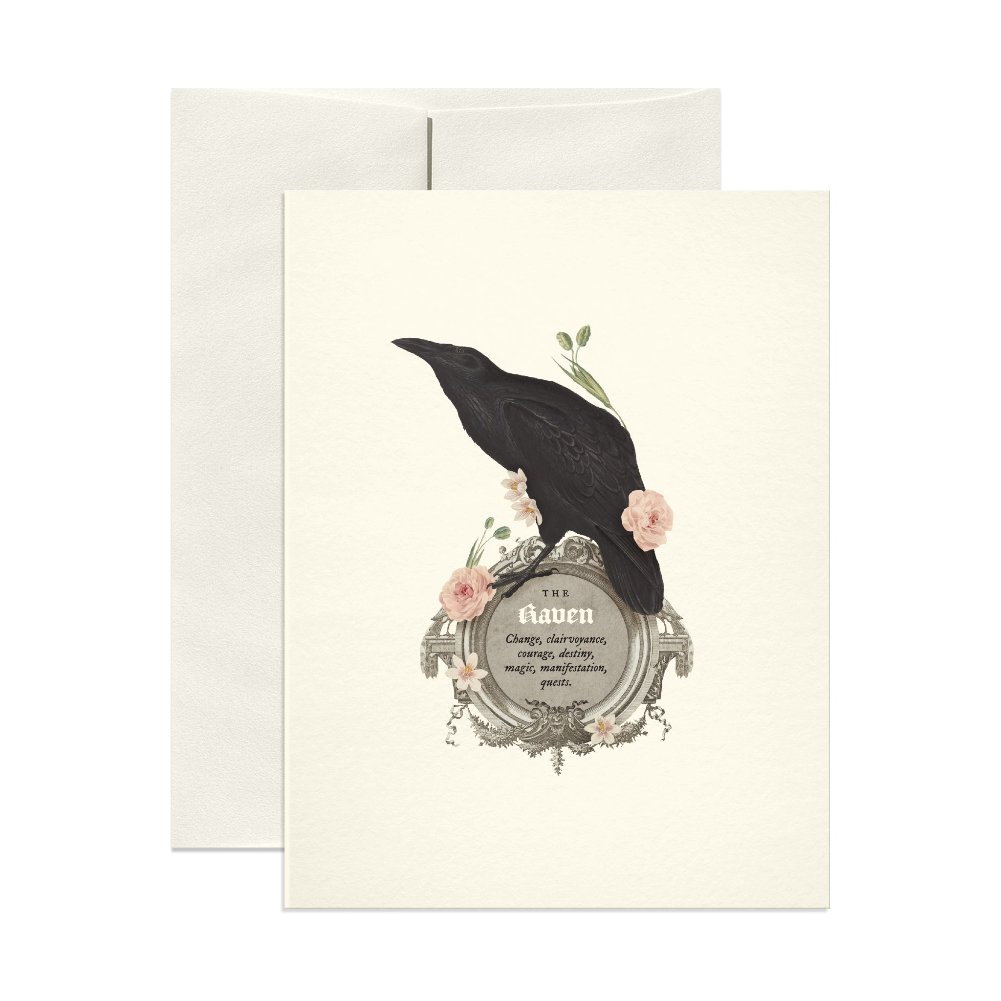 The Raven Greeting Card – Open Sea